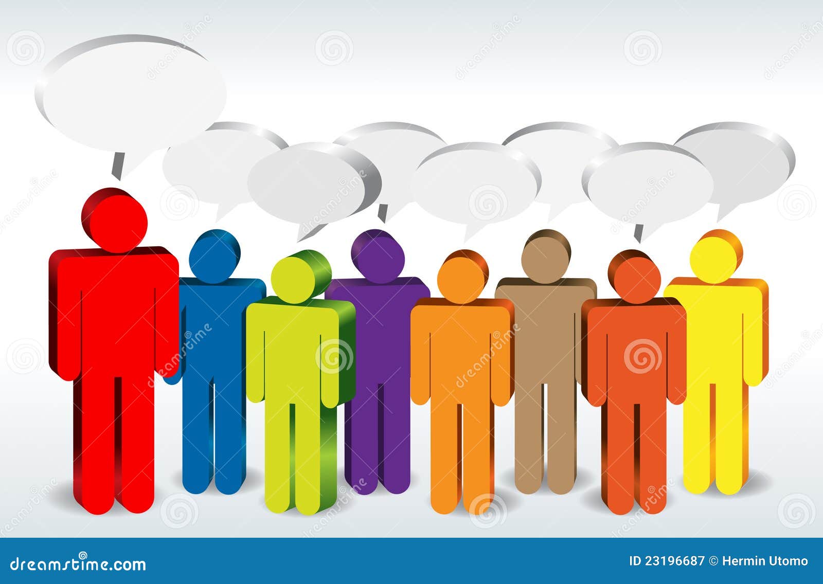 Chatters stock vector. Illustration of talking, talk - 23196687