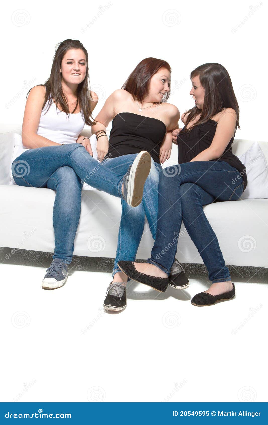 Chatting on the couch stock image. Image of laugh, living - 20549595