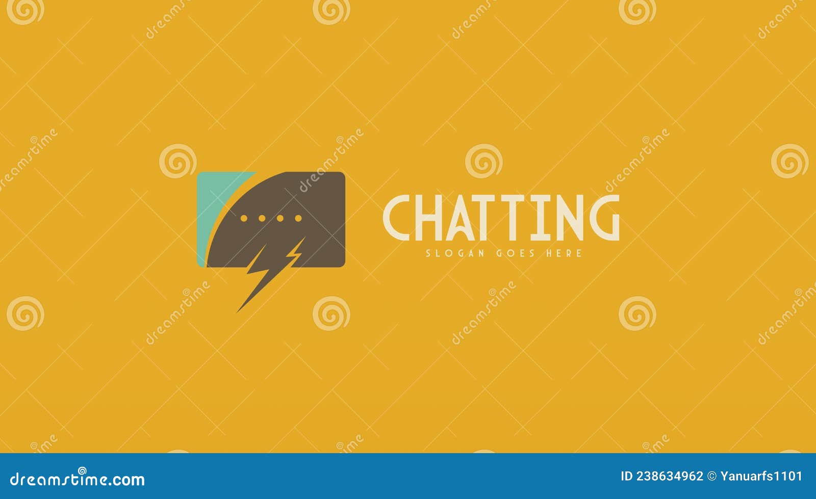 Chatting Logo Design Concept Vector Stock Vector - Illustration of ...