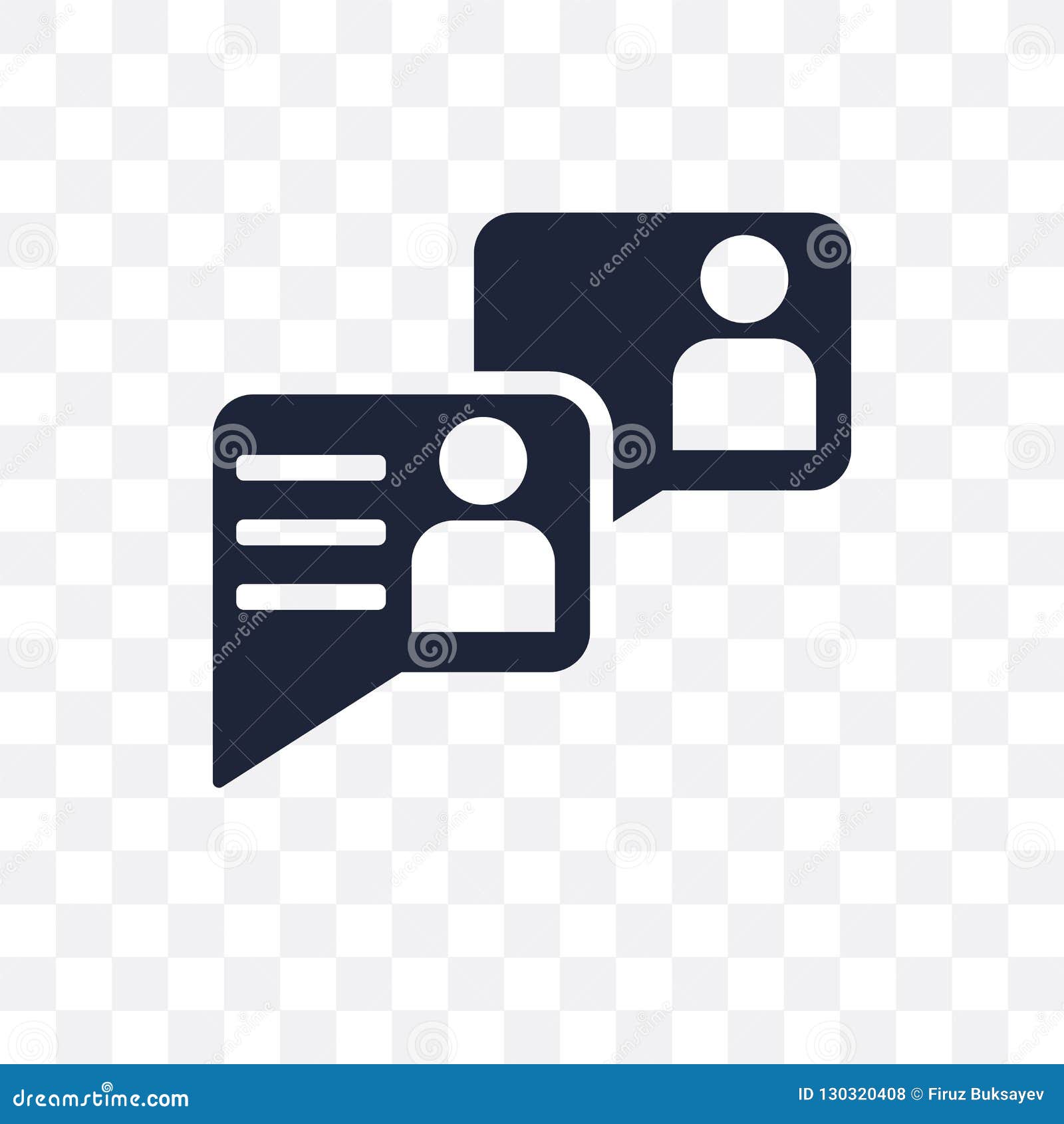 Chatting Transparent Icon. Chatting Symbol Design from Communication ...