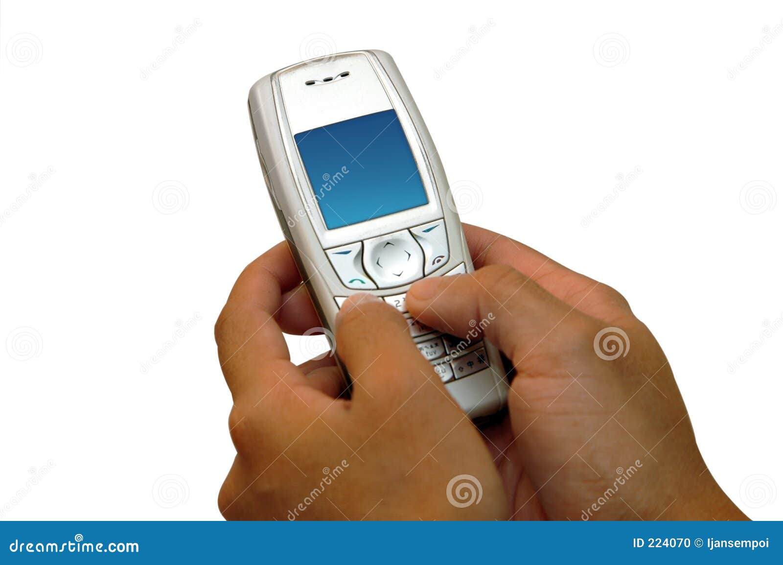 Chatting using cell phone stock photo. Image of conversing - 224070