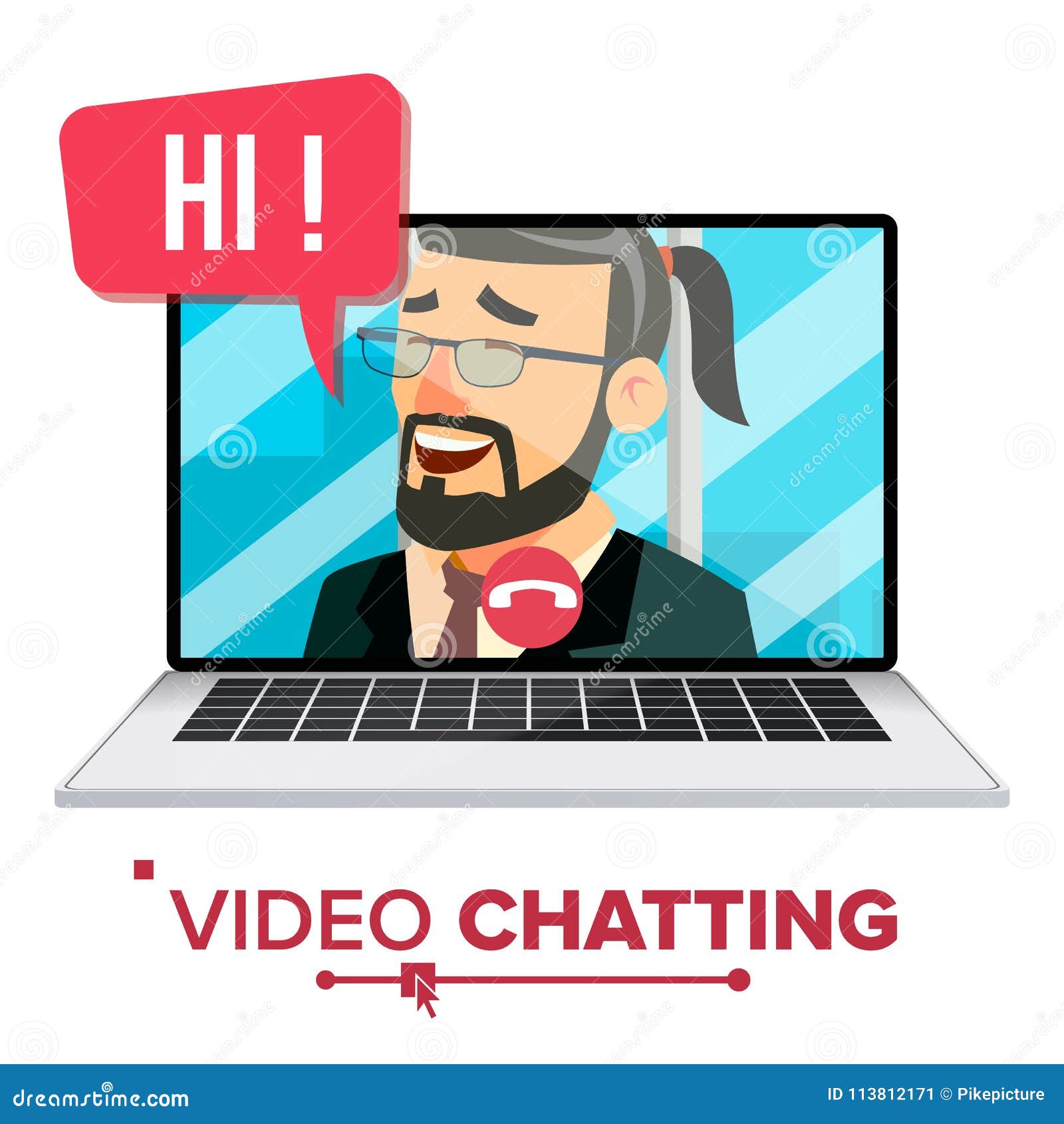 Chatting Vector. Chat Message. Technology Communicate. Bubble Speeches ...