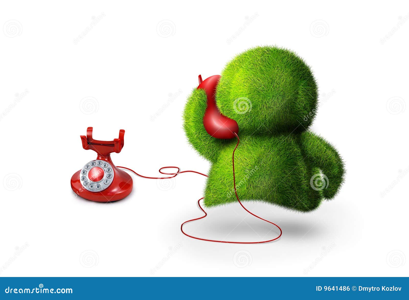 Chatty character stock illustration. Illustration of action - 9641486