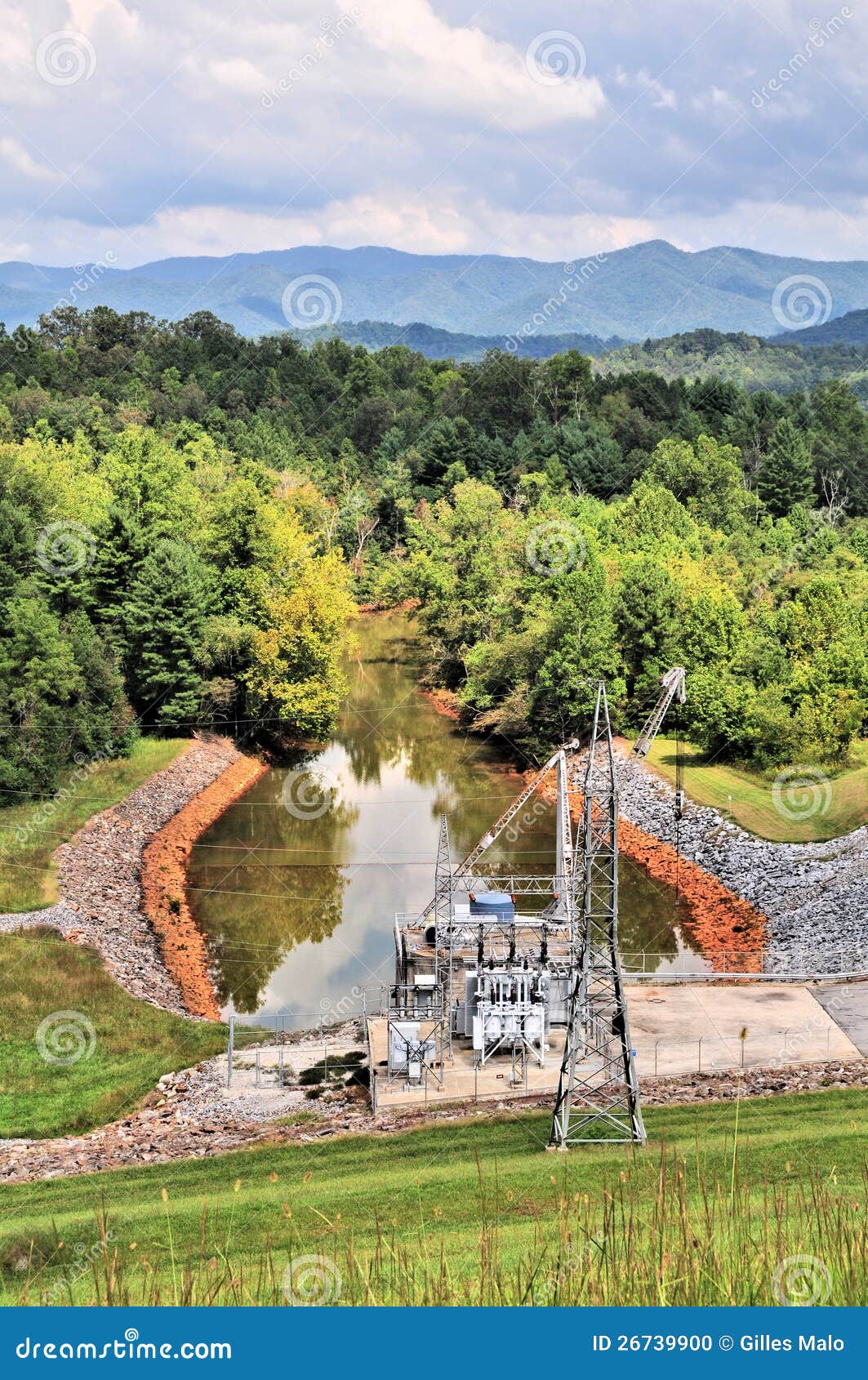 Chatuge Reservoir Royalty-Free Stock Photo | CartoonDealer.com #26739873