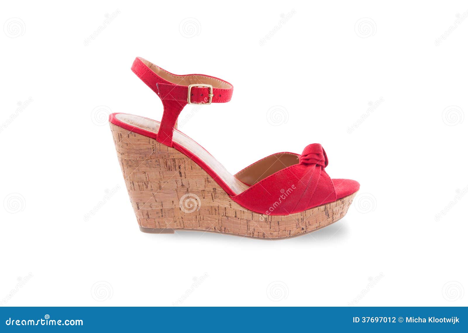 Chaussure rouge de femmes photo stock. Image du vêtements - 37697012