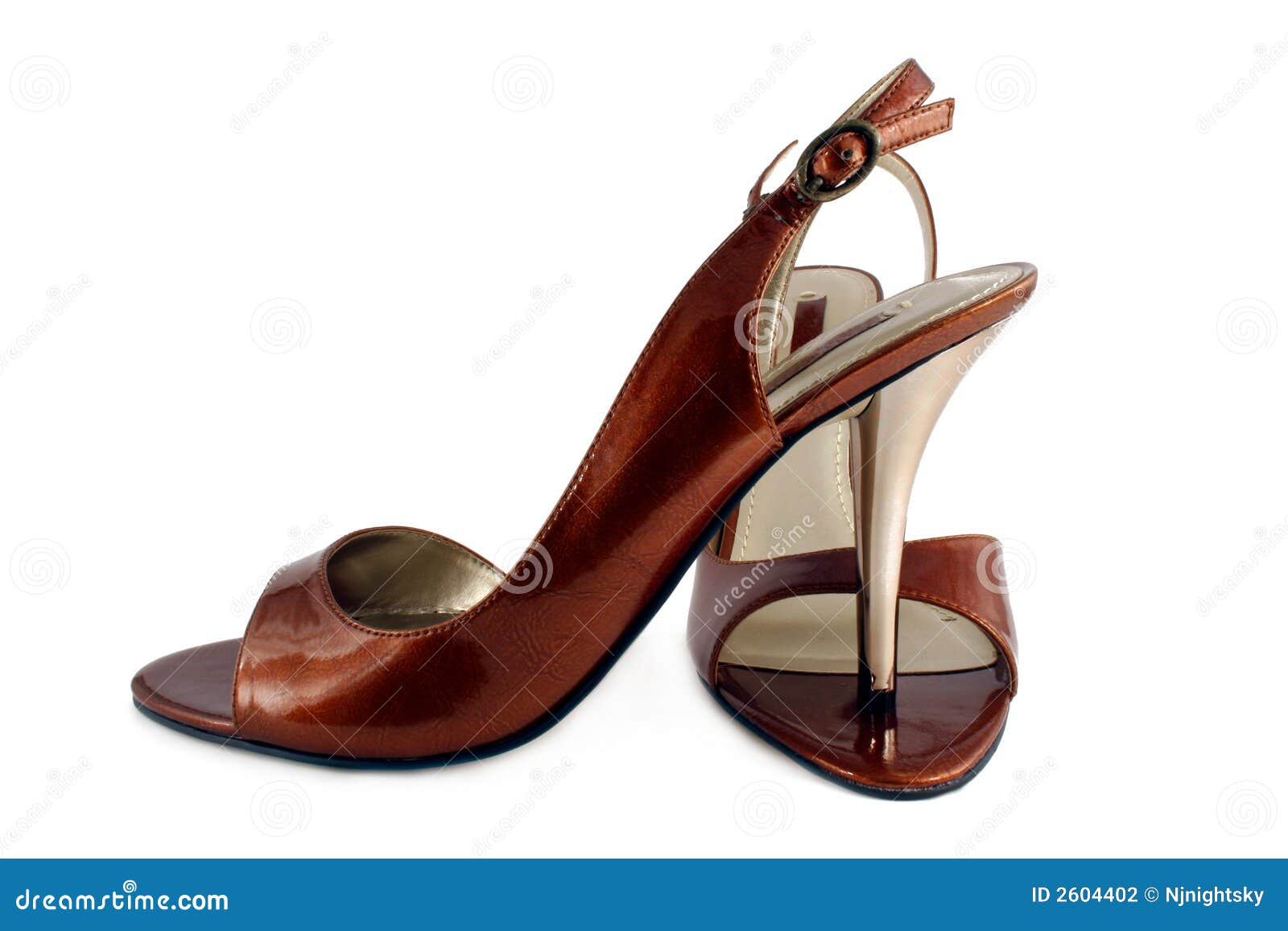 Chaussures De Haut Talon De Dames Photo stock - Image du femelle ...