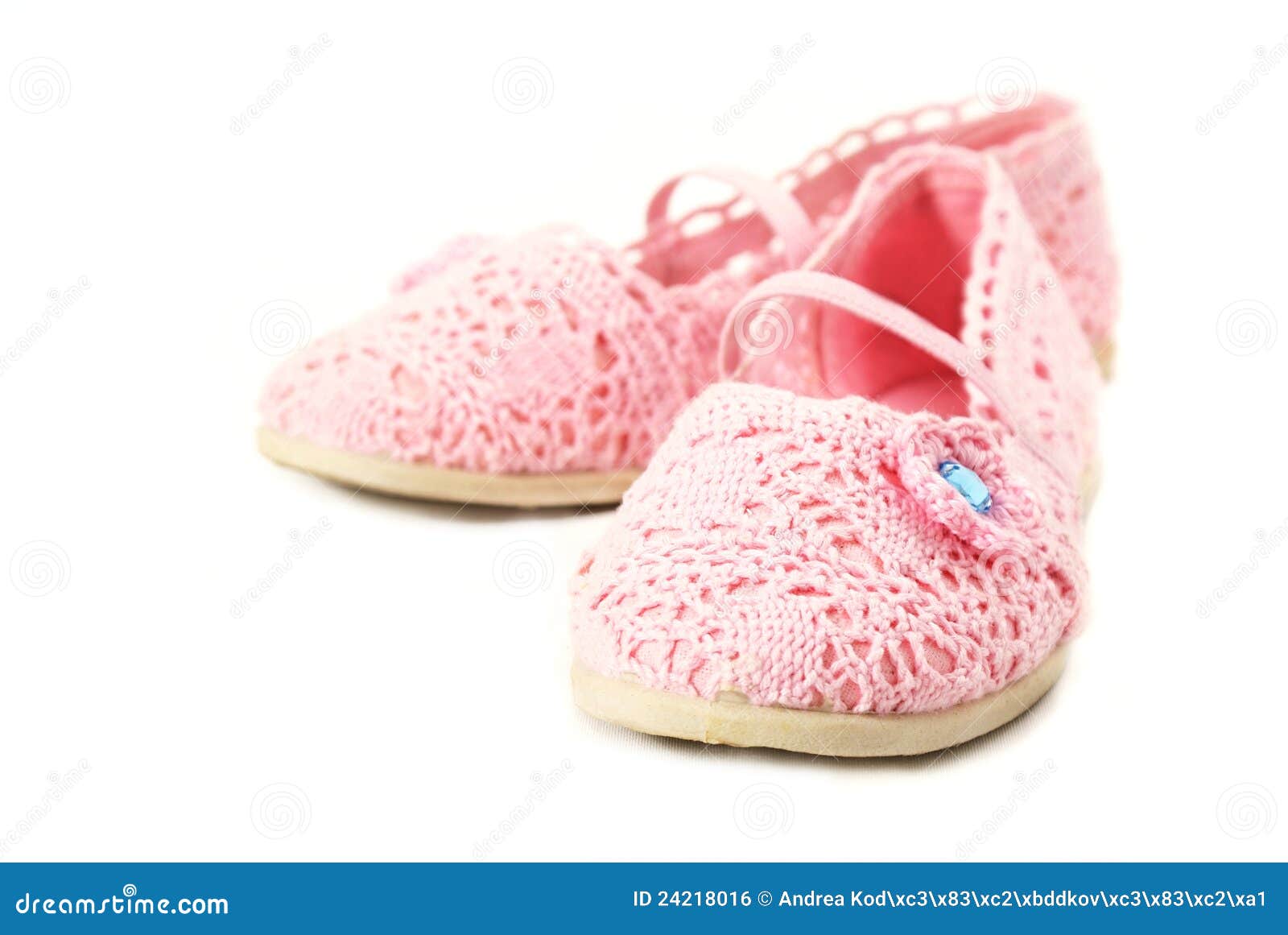 Chaussures Romantiques Roses Photo stock - Image du doucement, femelle ...