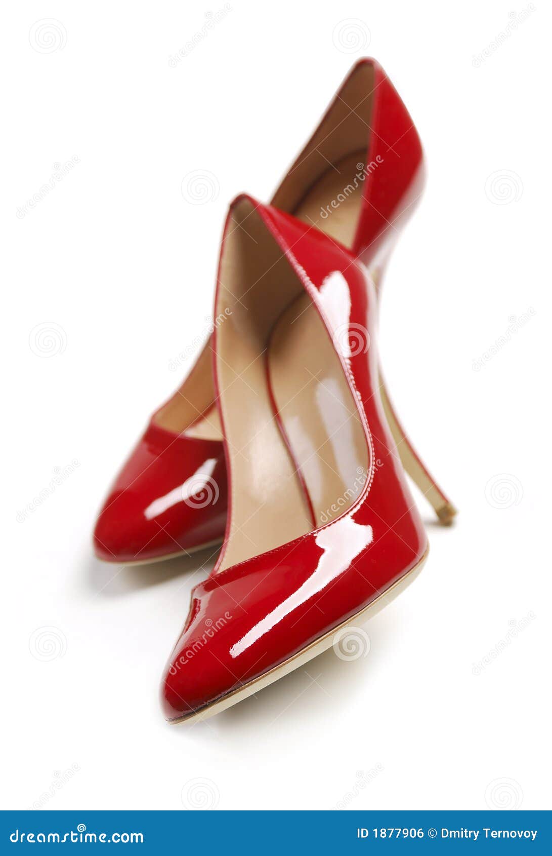 Chaussures rouges sexy photo stock. Image du type, séduisant - 1877906