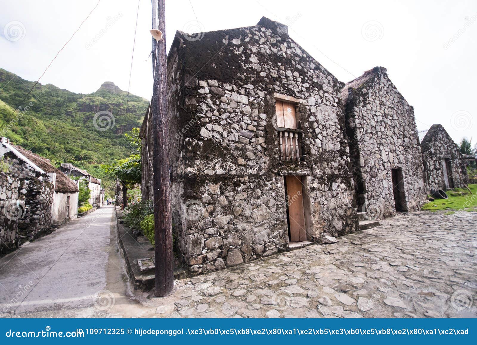 Chavayan Village at Sabtang, Batanes, Phiippines Stock Image - Image of ...