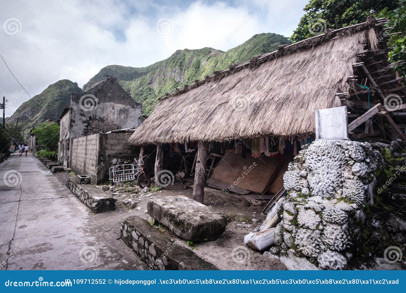 Chavayan Village at Sabtang, Batanes, Phiippines Stock Photo - Image of ...
