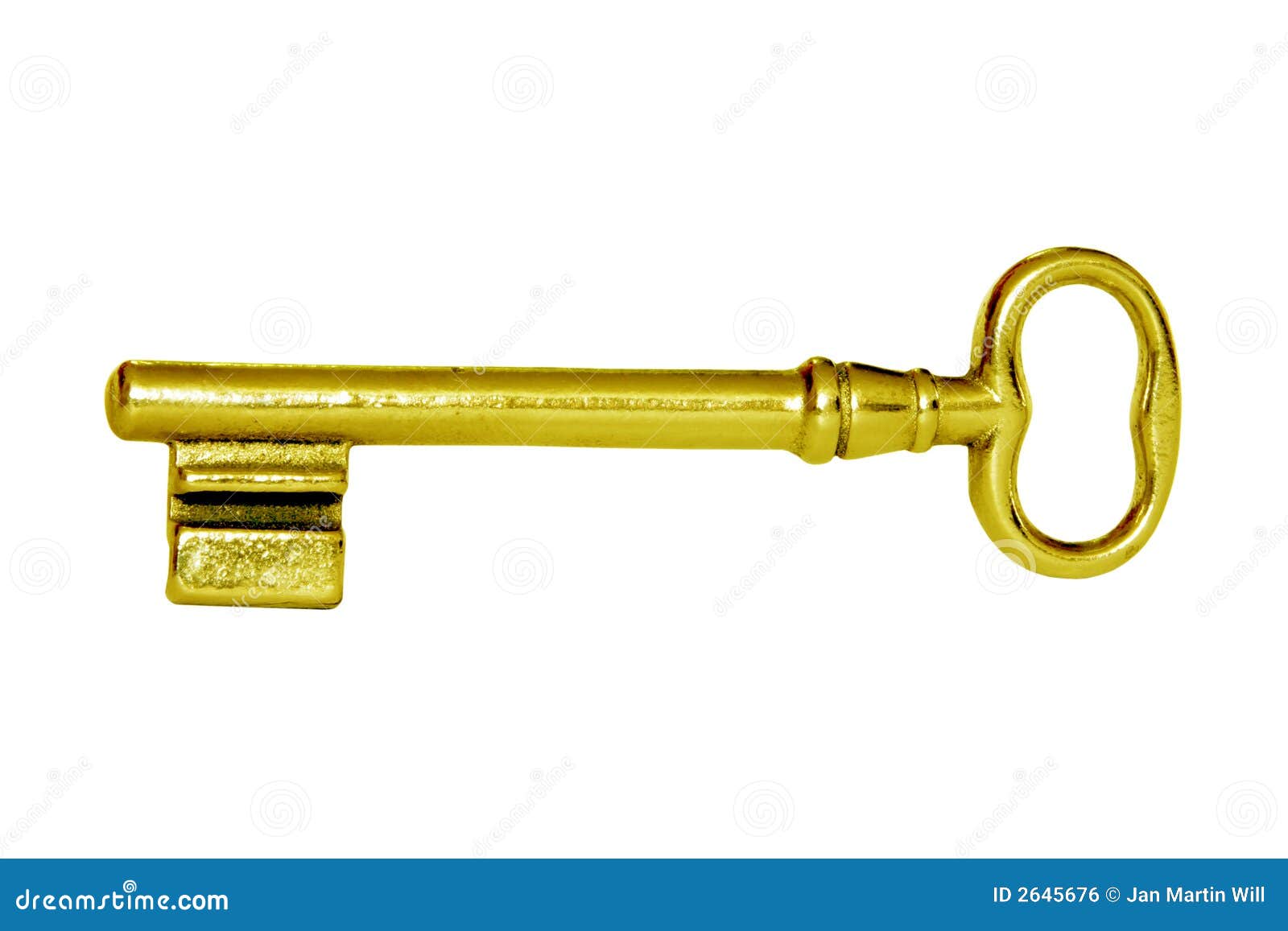 Chave dourada foto de stock. Imagem de destrave, chave - 2645676