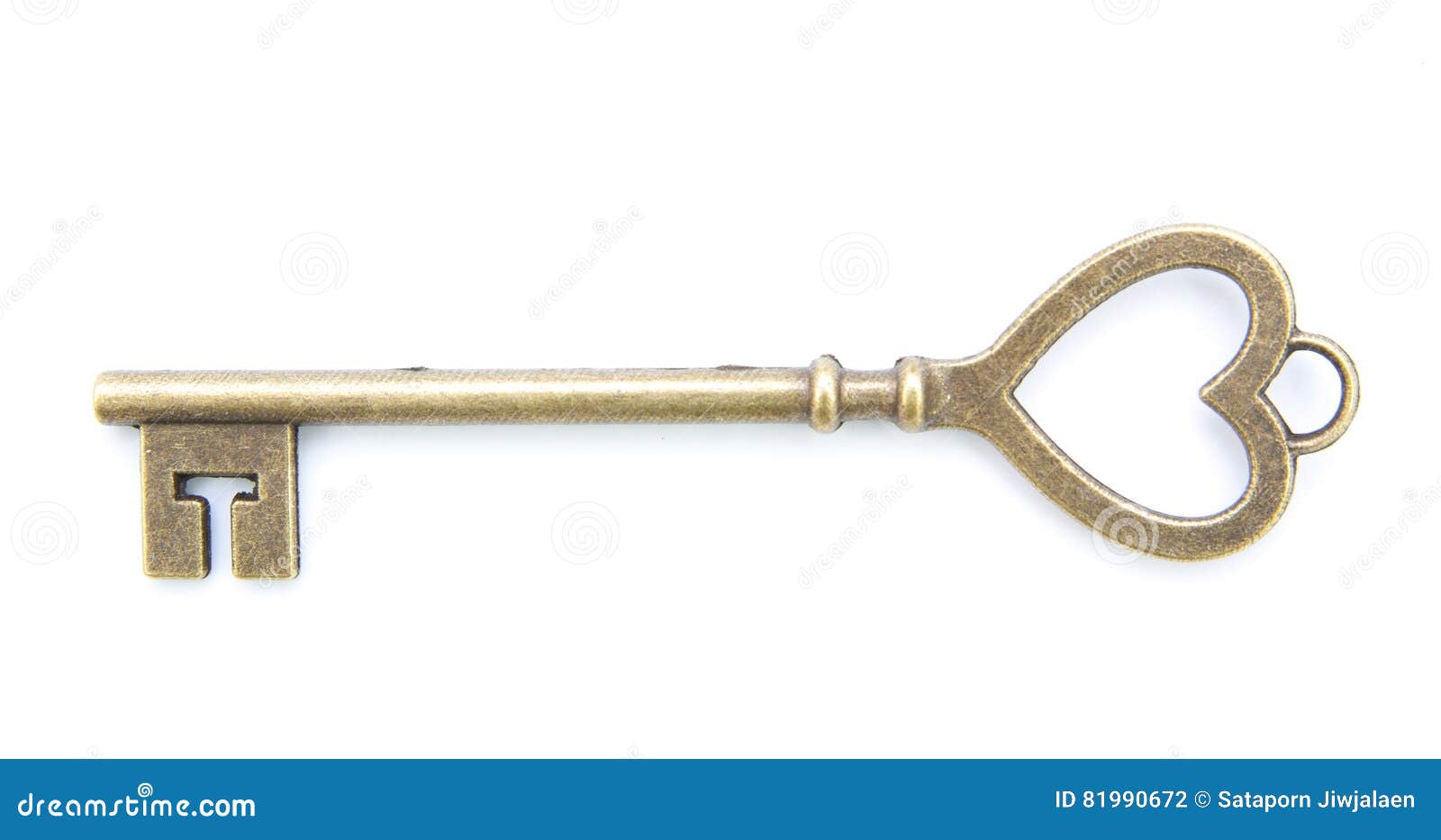 Chave Velha Do Amor Do Vintage Isolada Foto de Stock - Imagem de velho ...