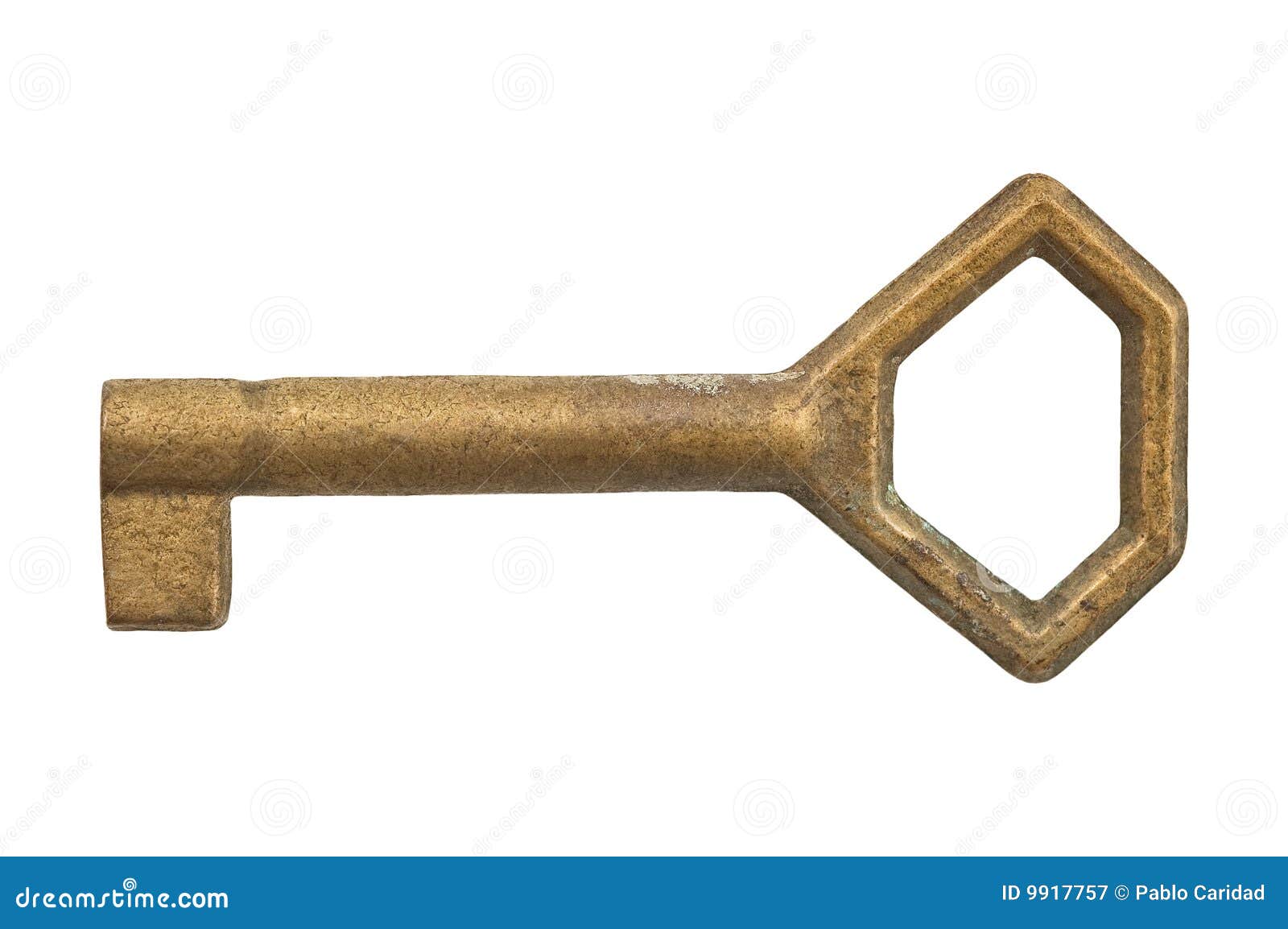 Chave Velha Do Metal Isolada. Imagem de Stock - Imagem de oxidado ...
