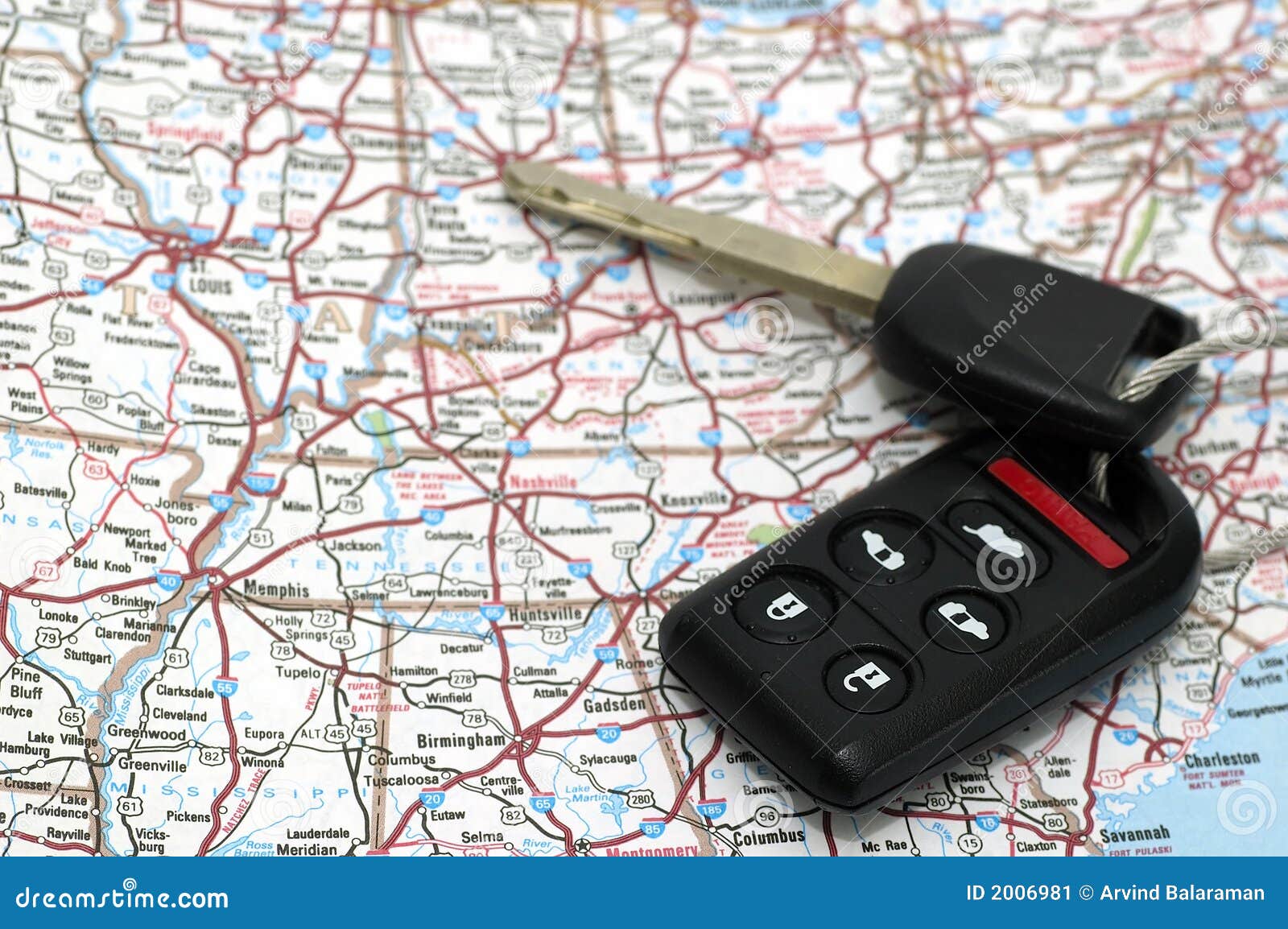 Chaves sobre o mapa imagem de stock. Imagem de limpar - 2006981