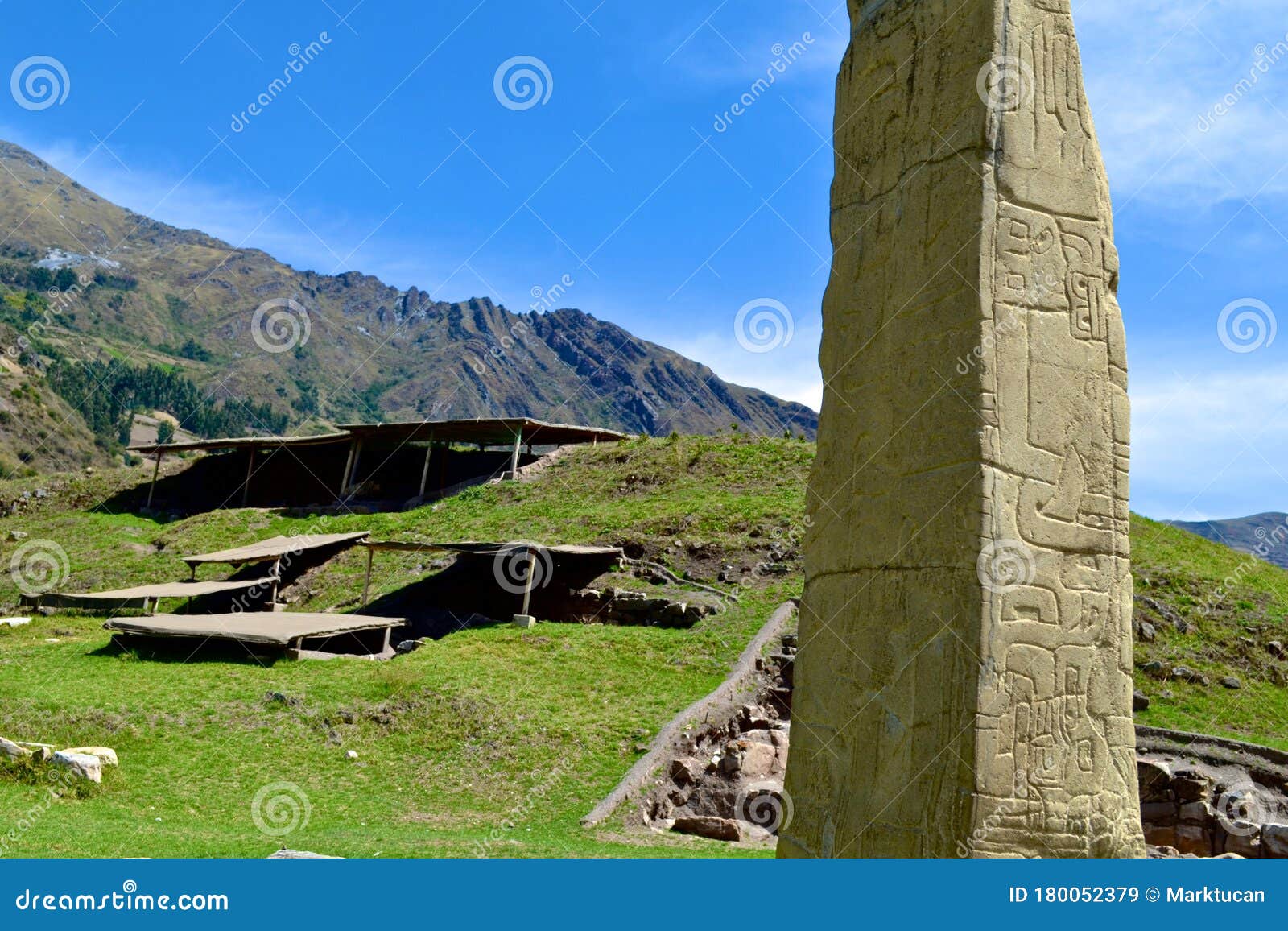 Chavin De Huantar Temple Complex. Ancash Province, Peru Editorial Stock ...