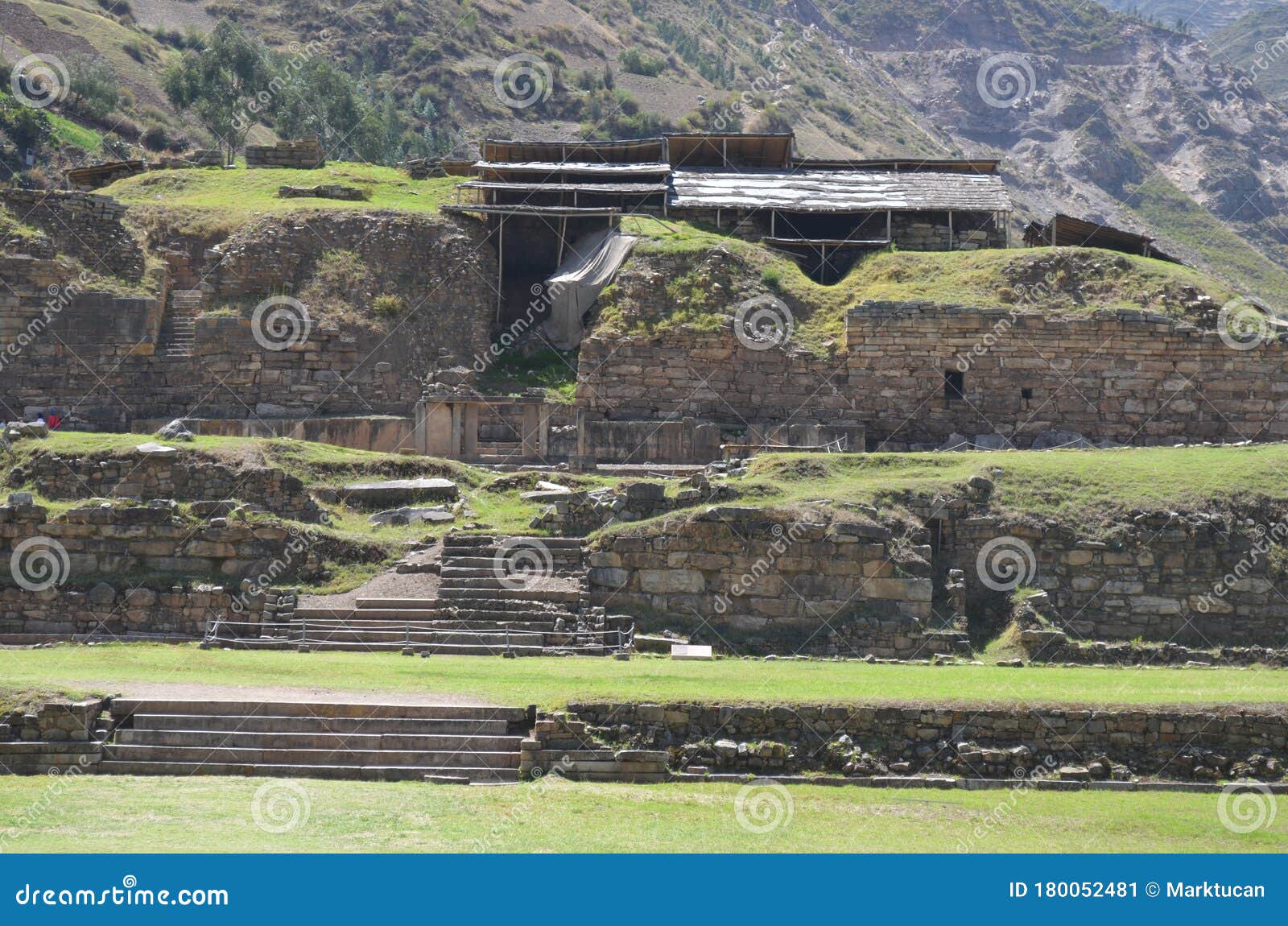 Chavin De Huantar Temple Complex. Ancash Province, Peru Editorial Photo ...