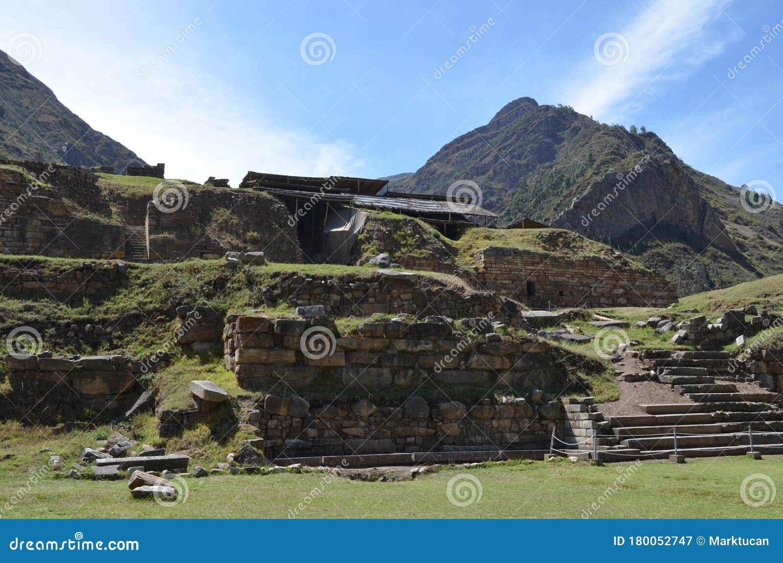 Chavin De Huantar Temple Complex. Ancash Province, Peru Stock Image ...