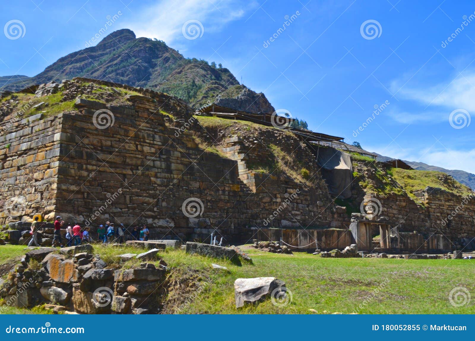 Chavin De Huantar Temple Complex. Ancash Province, Peru Stock Image ...