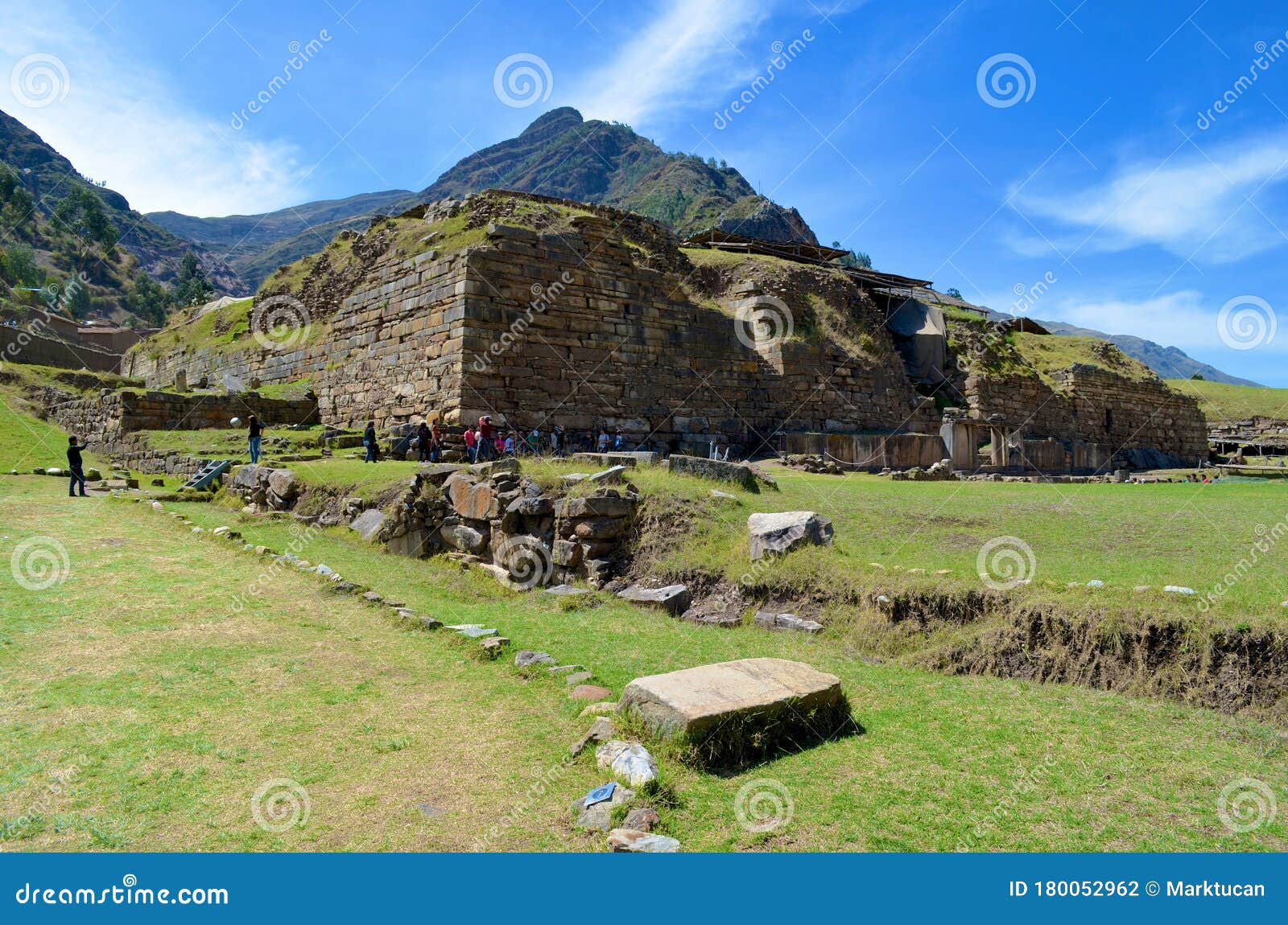Chavin De Huantar Temple Complex. Ancash Province, Peru Stock Photo ...