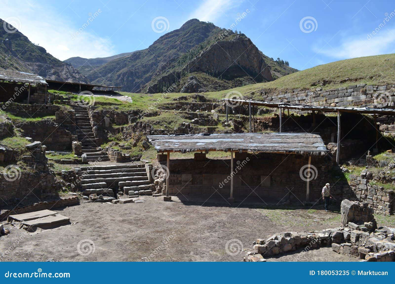 Chavin De Huantar Temple Complex. Ancash Province, Peru Stock Image ...