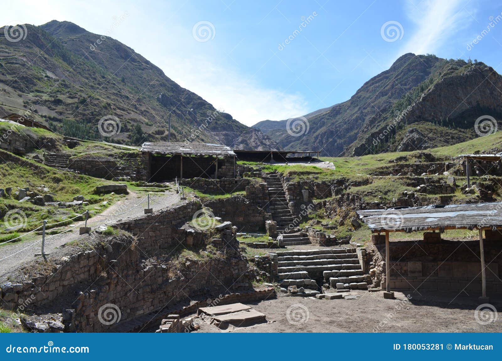 Chavin De Huantar Temple Complex. Ancash Province, Peru Stock Image ...