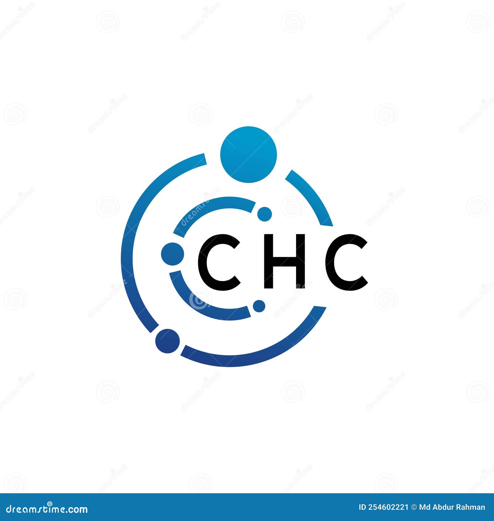 CHC Letter Logo Design on White Background. CHC Creative Initials ...