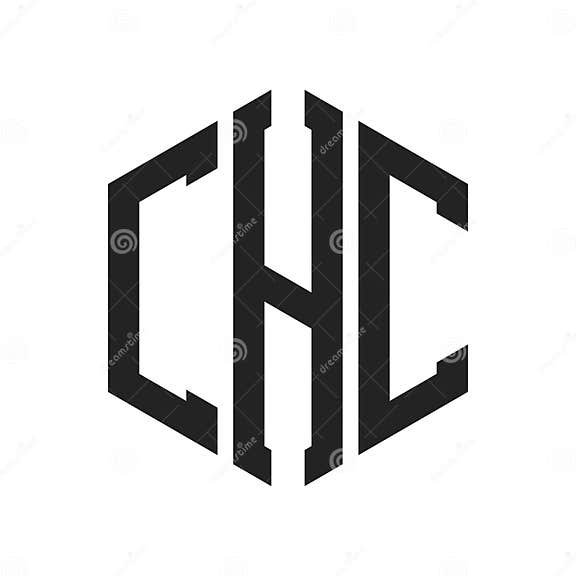 CHC Logo Design. Initial Letter CHC Monogram Logo Using Hexagon Shape ...