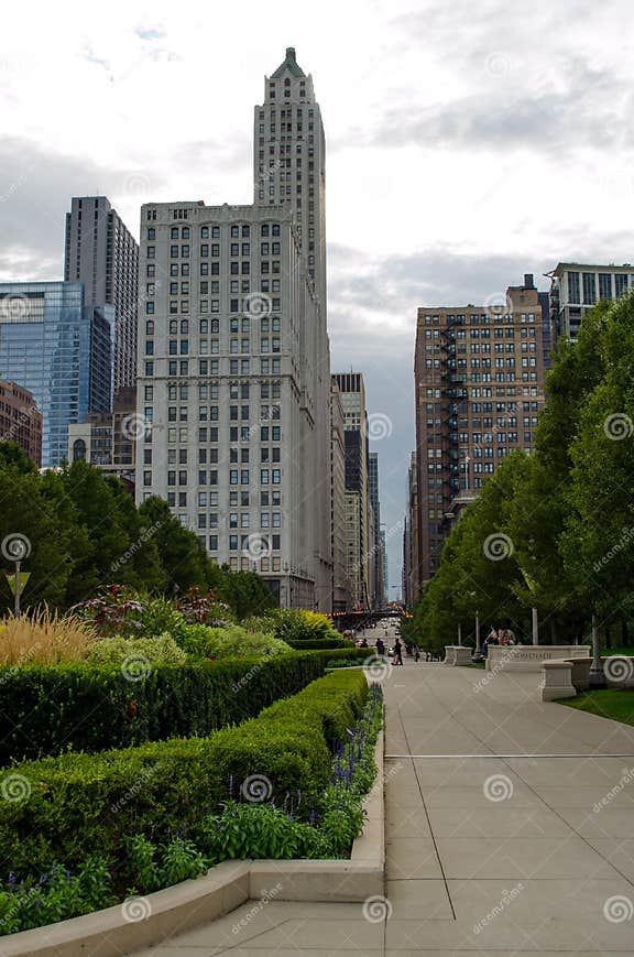 Chciago architecture editorial photography. Image of america - 26697017