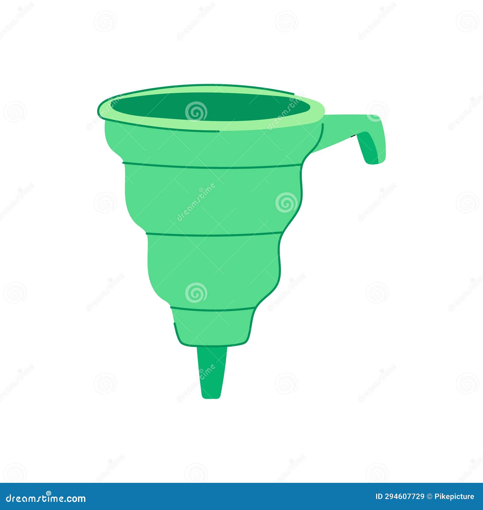 Chconversion Funnel Cartoon Vector Illustration Stock Vector ...