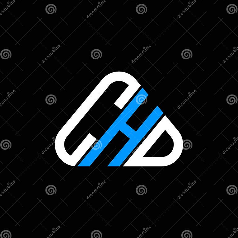 CHD Letter Logo Creative Design with Vector Graphic, CHD Simple and ...