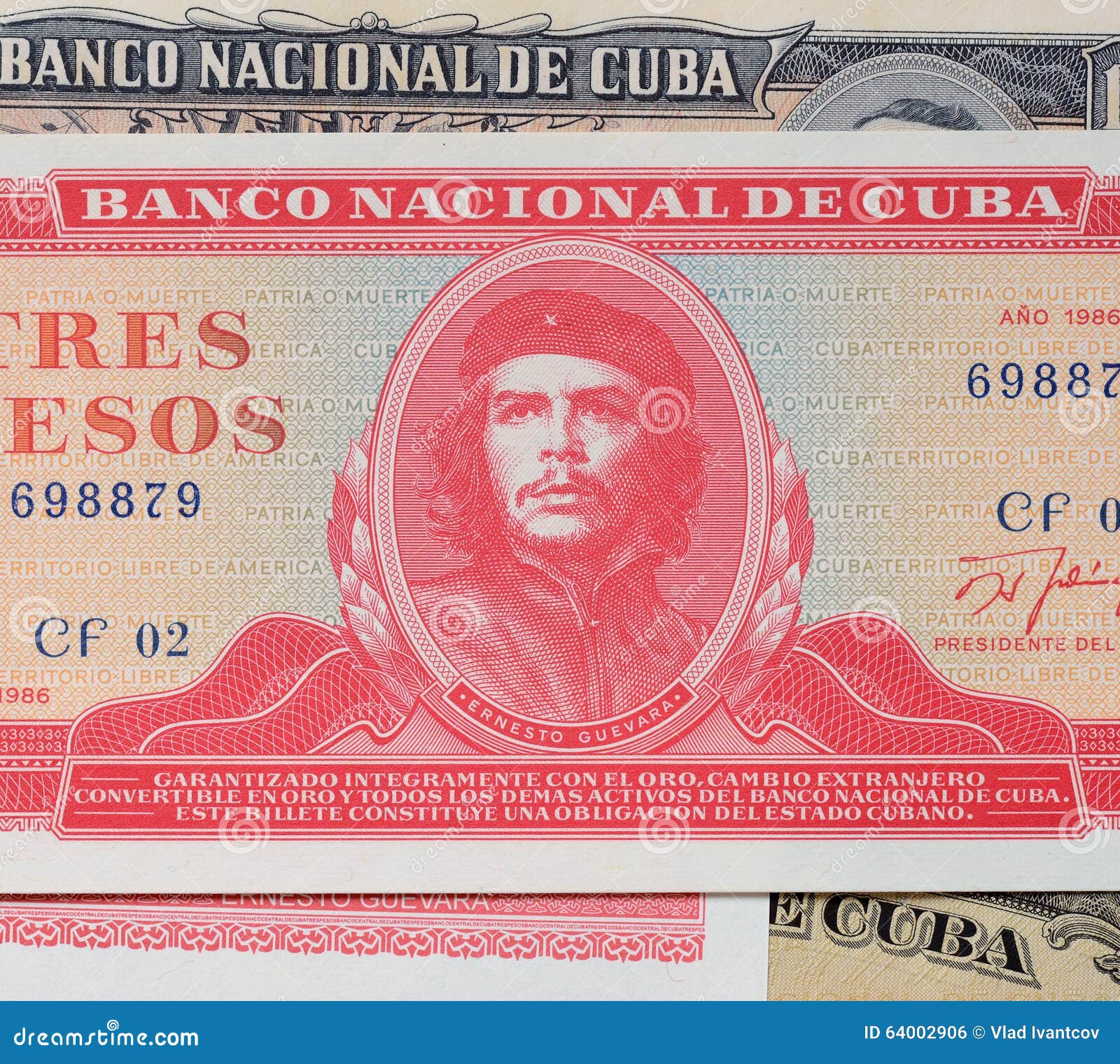 Che Guevara. stock photo. Image of money, paper, ernesto - 64002906