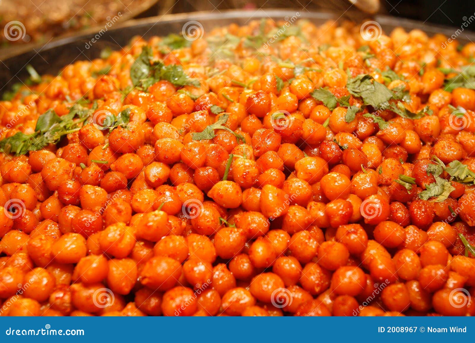 Cheak pea salad stock image. Image of food, color, israeli - 2008967