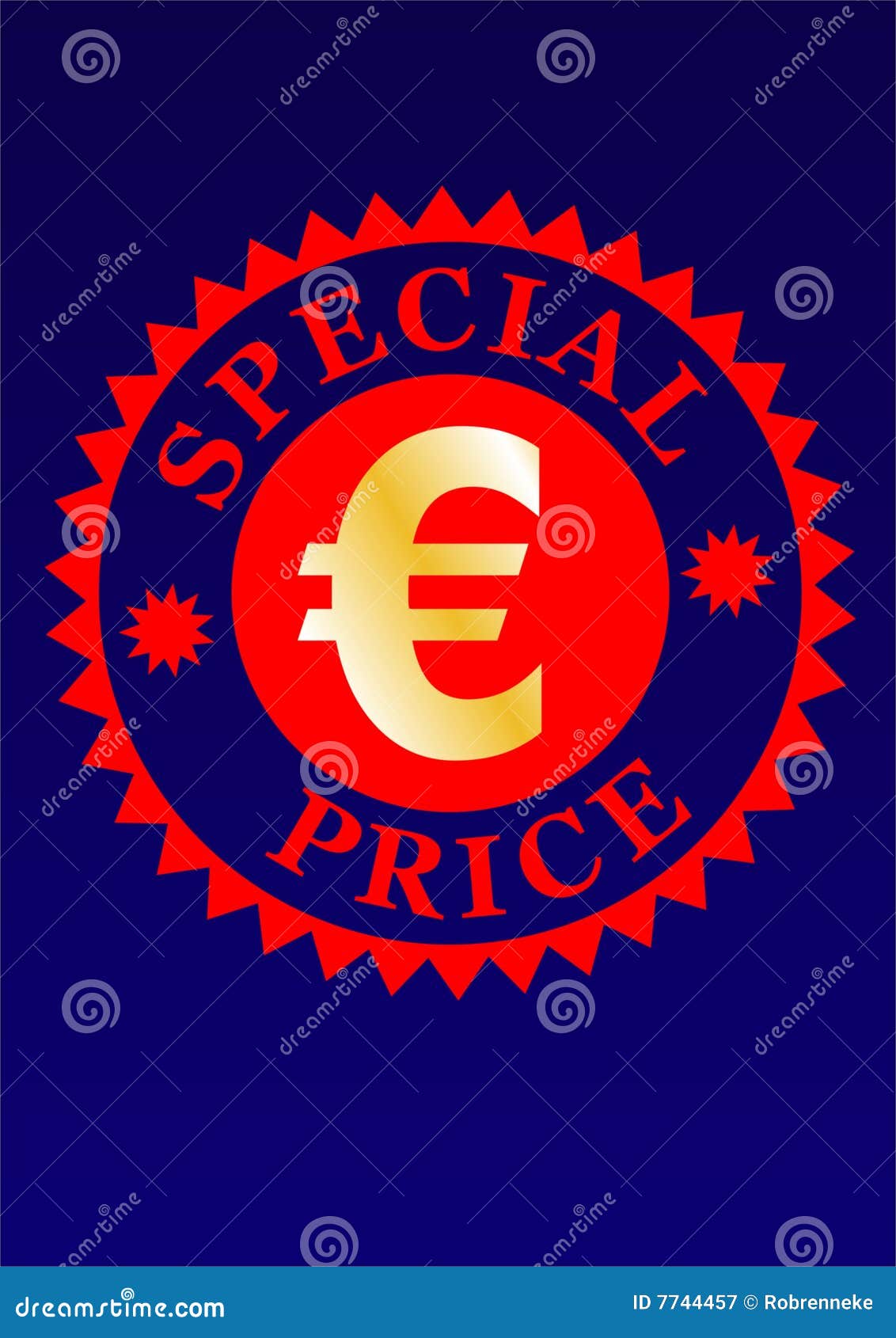 Cheap stock vector. Illustration of round, gold, cheaper - 7744457