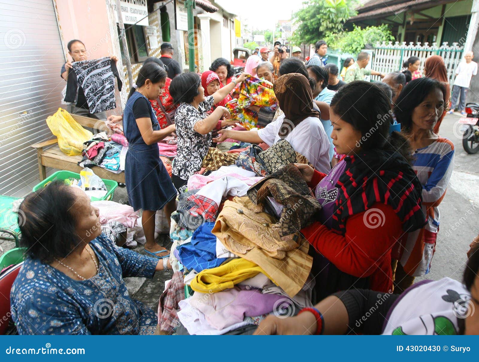 Cheap clothes editorial image. Image of indonesia, clothes - 43020430