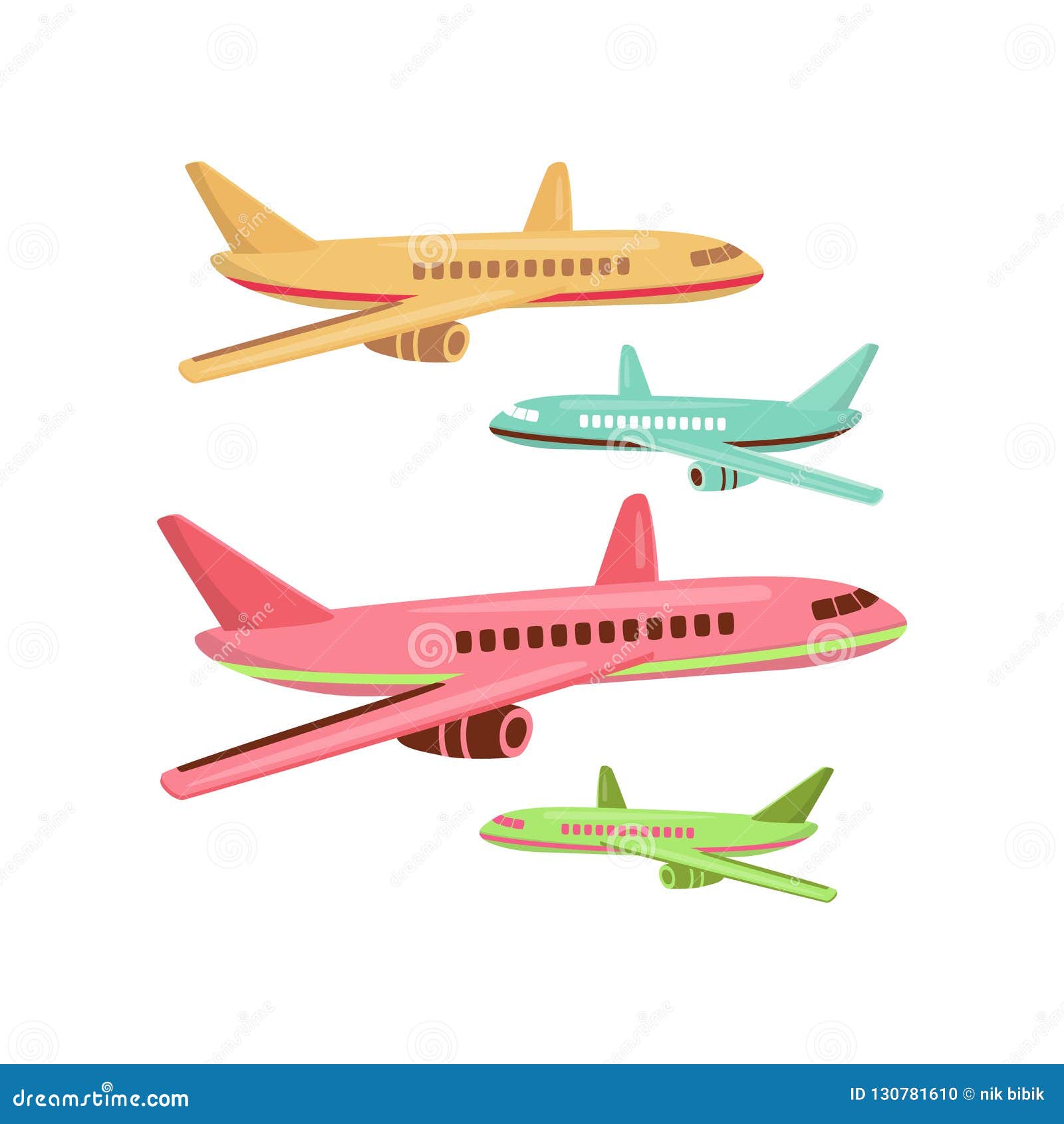 Cheap Flights. Flight Concept. Offer Flights Stock Vector ...