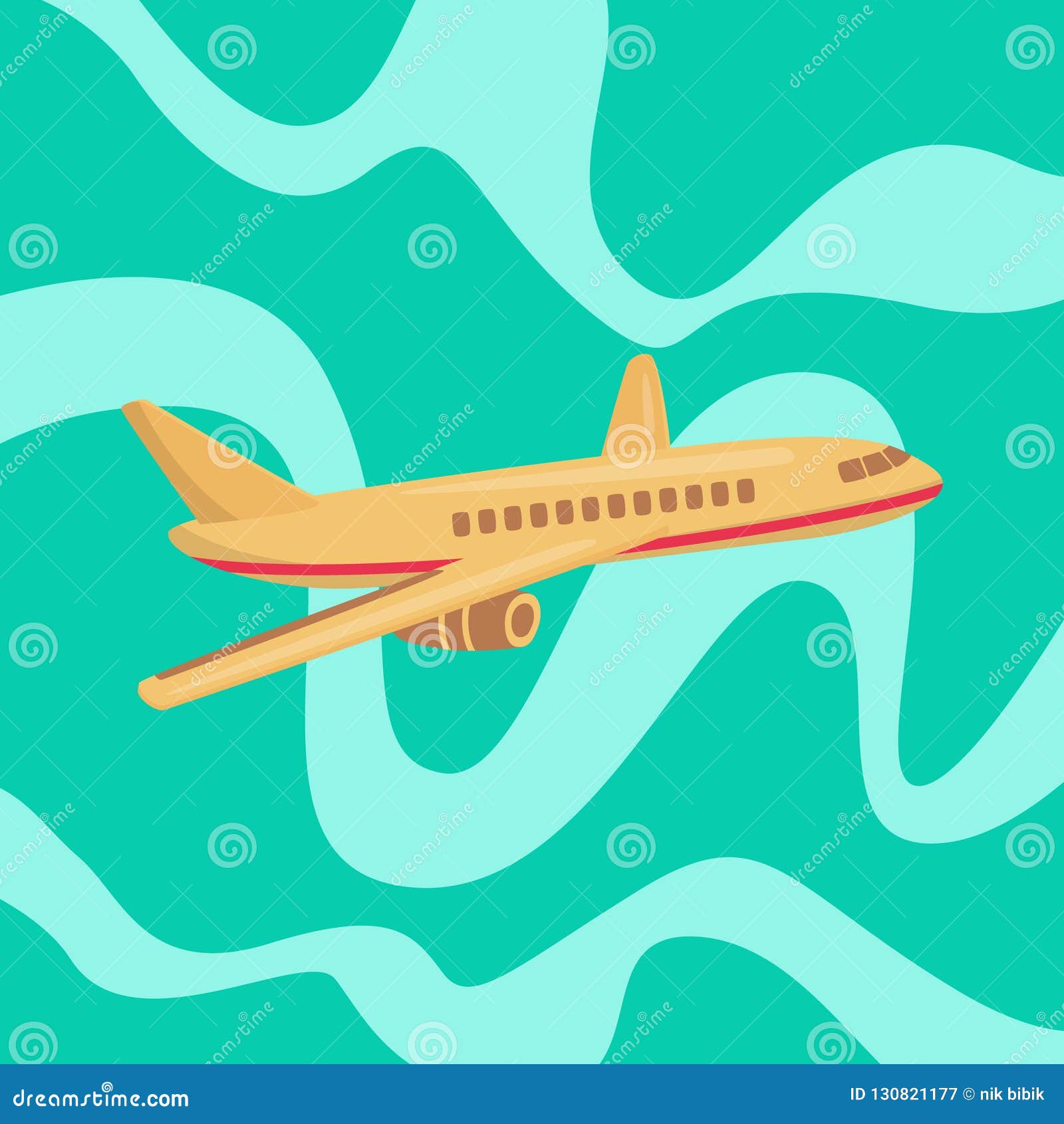 Cheap Flights. Flight Concept. Offer Flights Stock Vector ...
