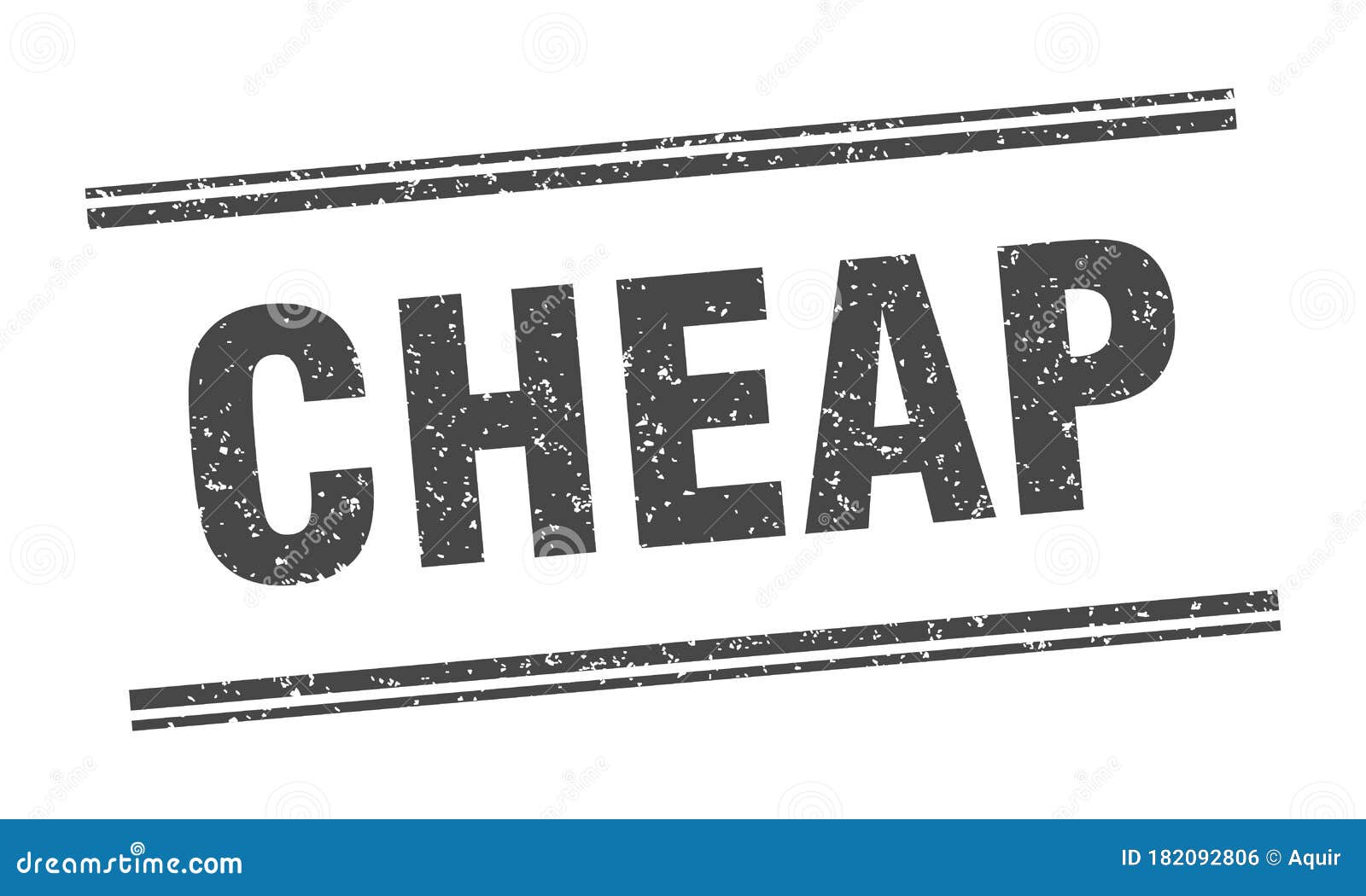 Cheap Stamp. Cheap Square Grunge Sign Stock Vector - Illustration of ...