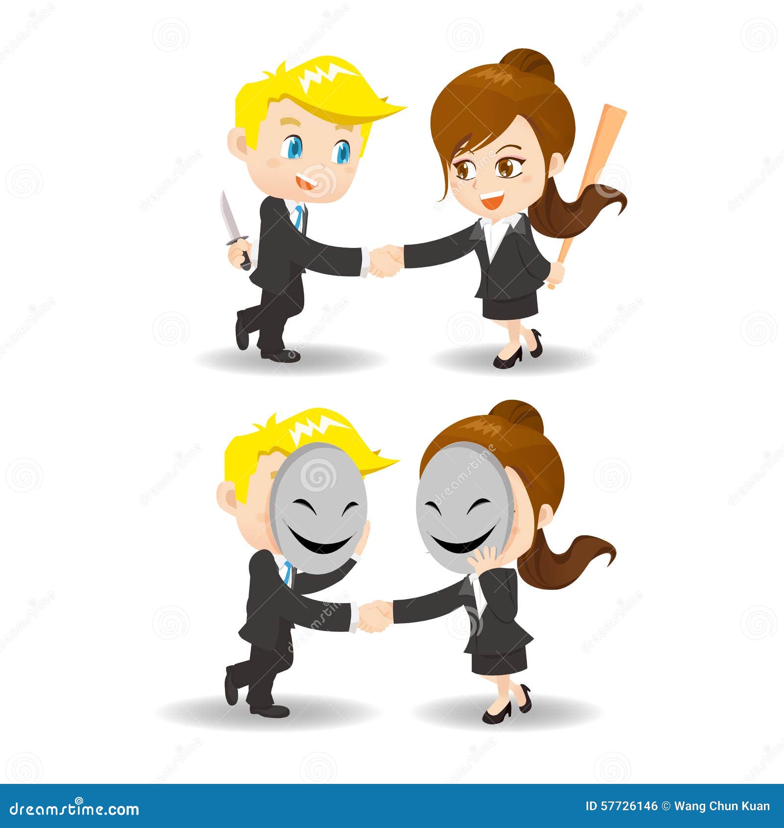 Cheat Cartoons, Illustrations & Vector Stock Images - 8926 Pictures to ...