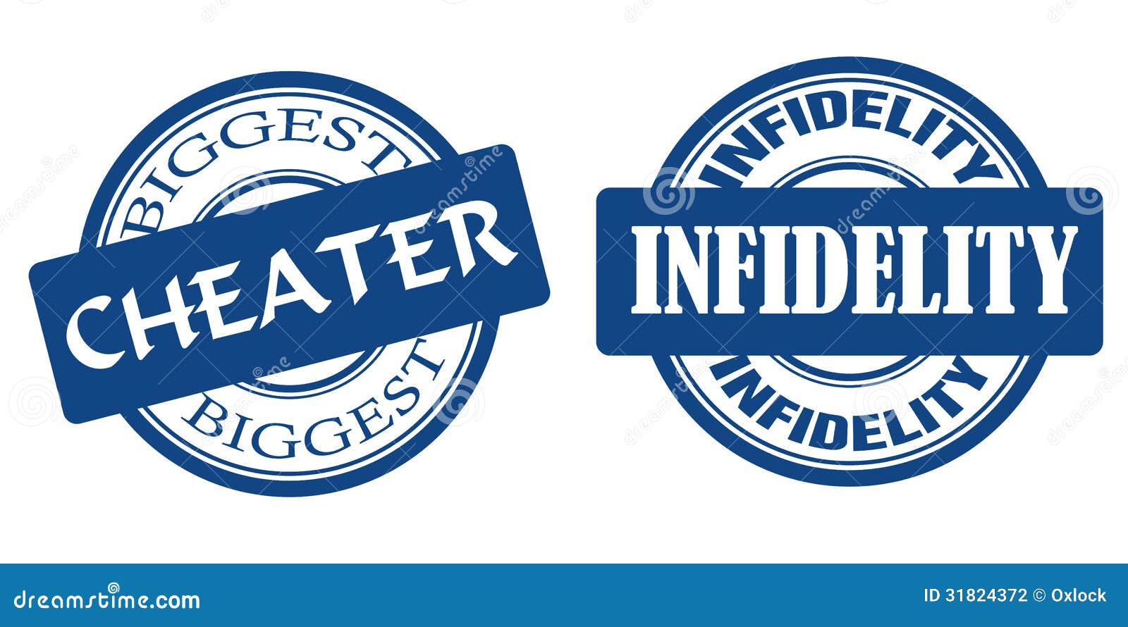 Cheater and Infidelity Stamps Stock Vector - Illustration of cheater ...