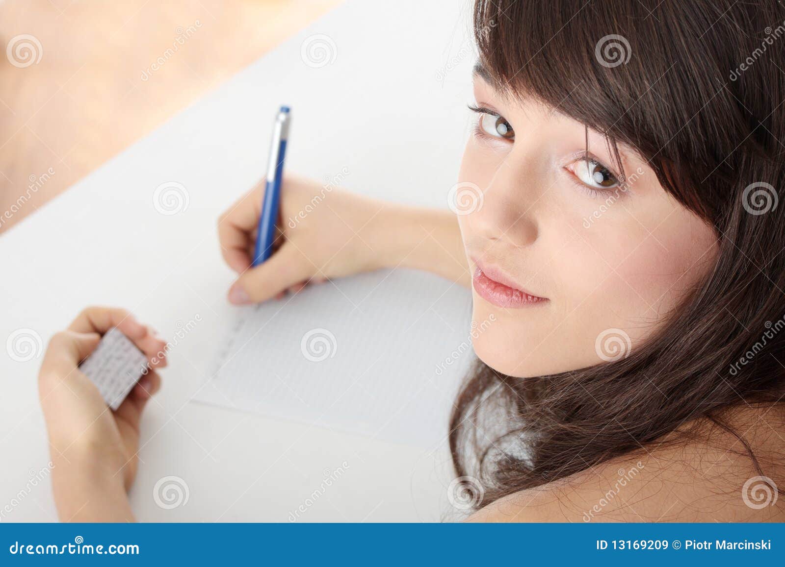 Cheating stock image. Image of paper, cute, cheat, teen - 13169209