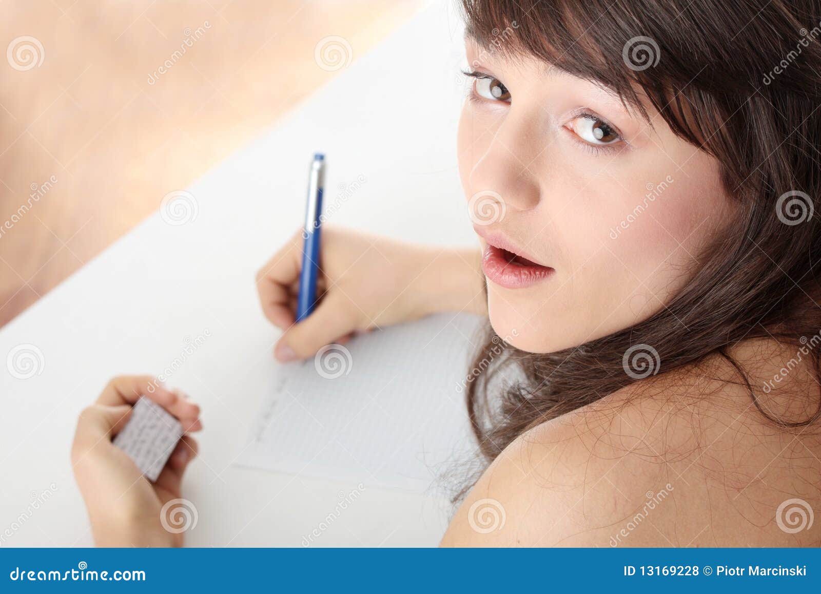 Cheating stock photo. Image of face, student, education - 13169228
