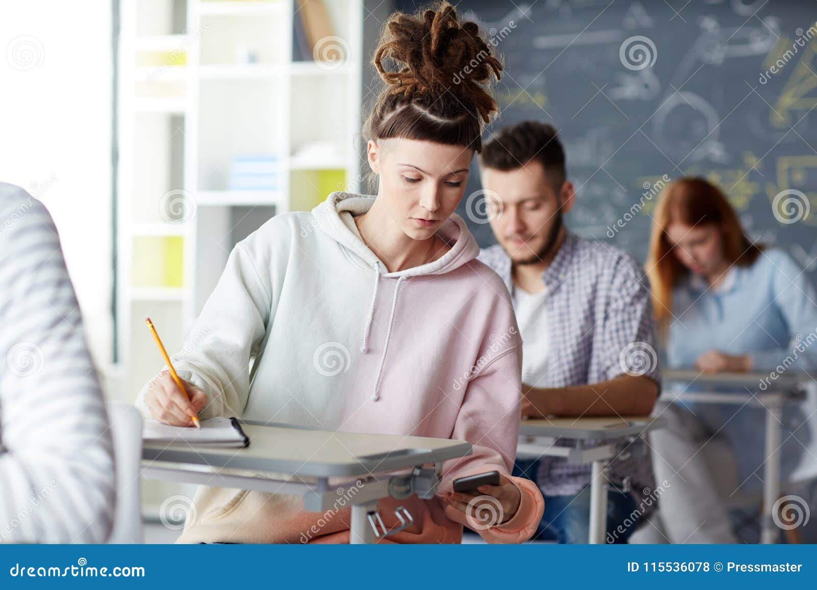 Cheating stock photo. Image of study, teenager, examination - 115536078