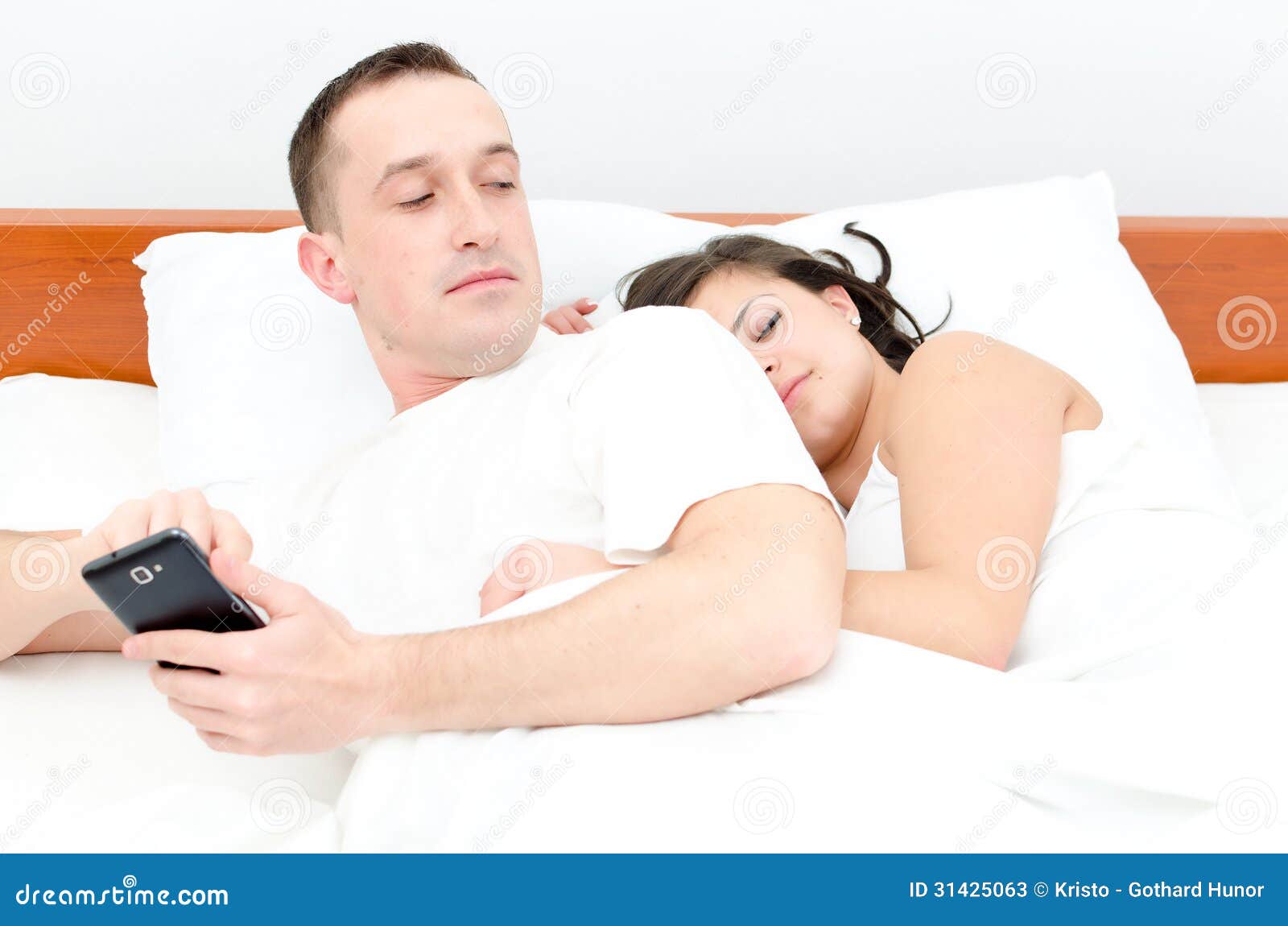 Cheating his wife stock image. Image of beautiful, attractive - 31425063