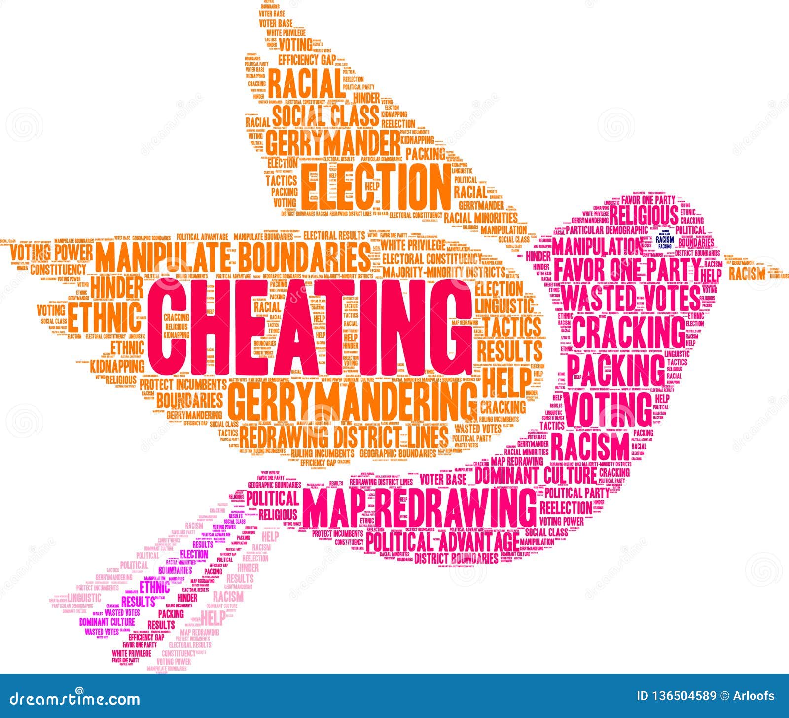 Cheating Word Cloud stock vector. Illustration of minorities - 136504589