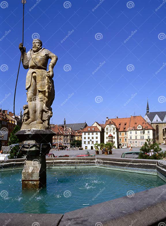 Cheb, Czech Republic editorial stock image. Image of architecture ...