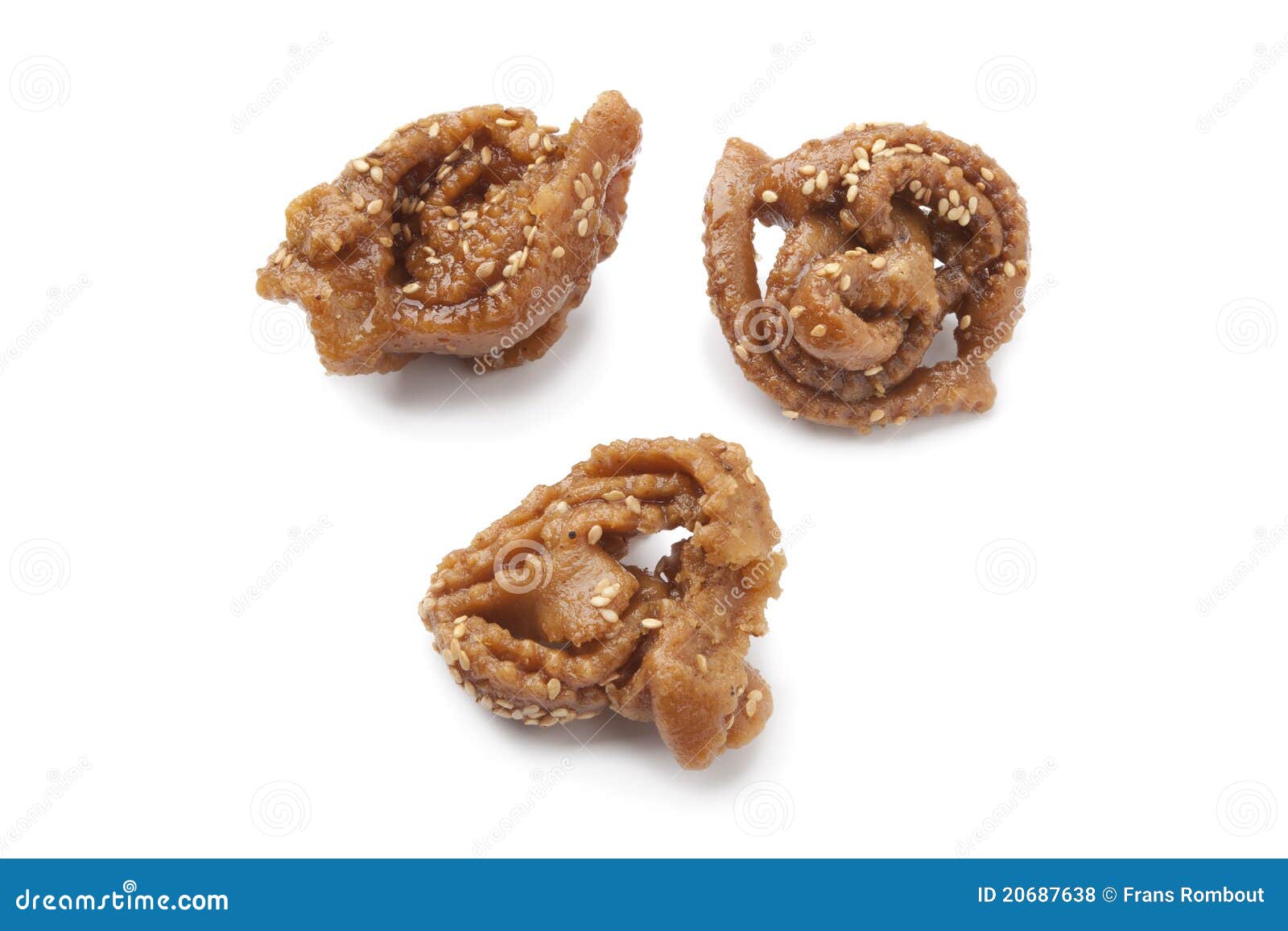 Chebakia, Biscotti Marocchini Del Miele Fotografia Stock - Immagine di ...