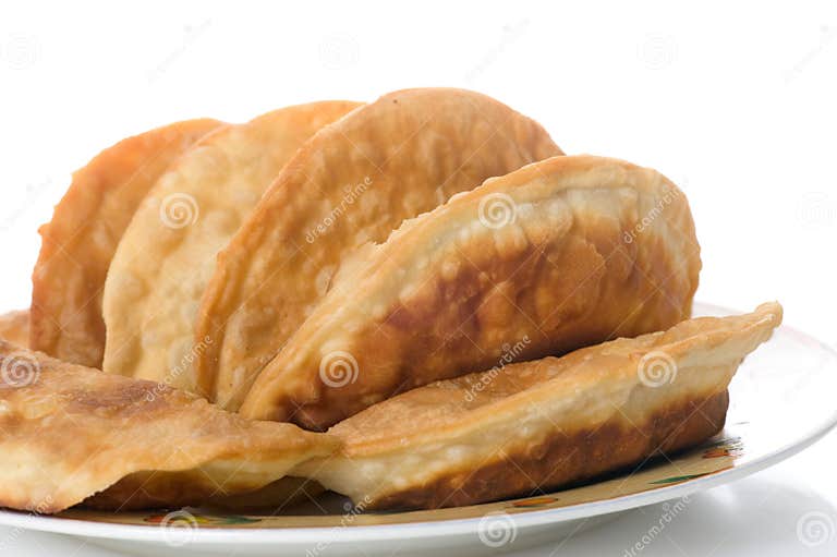 Cheburek stock image. Image of meat, fast, baked, vegetarian - 7422285
