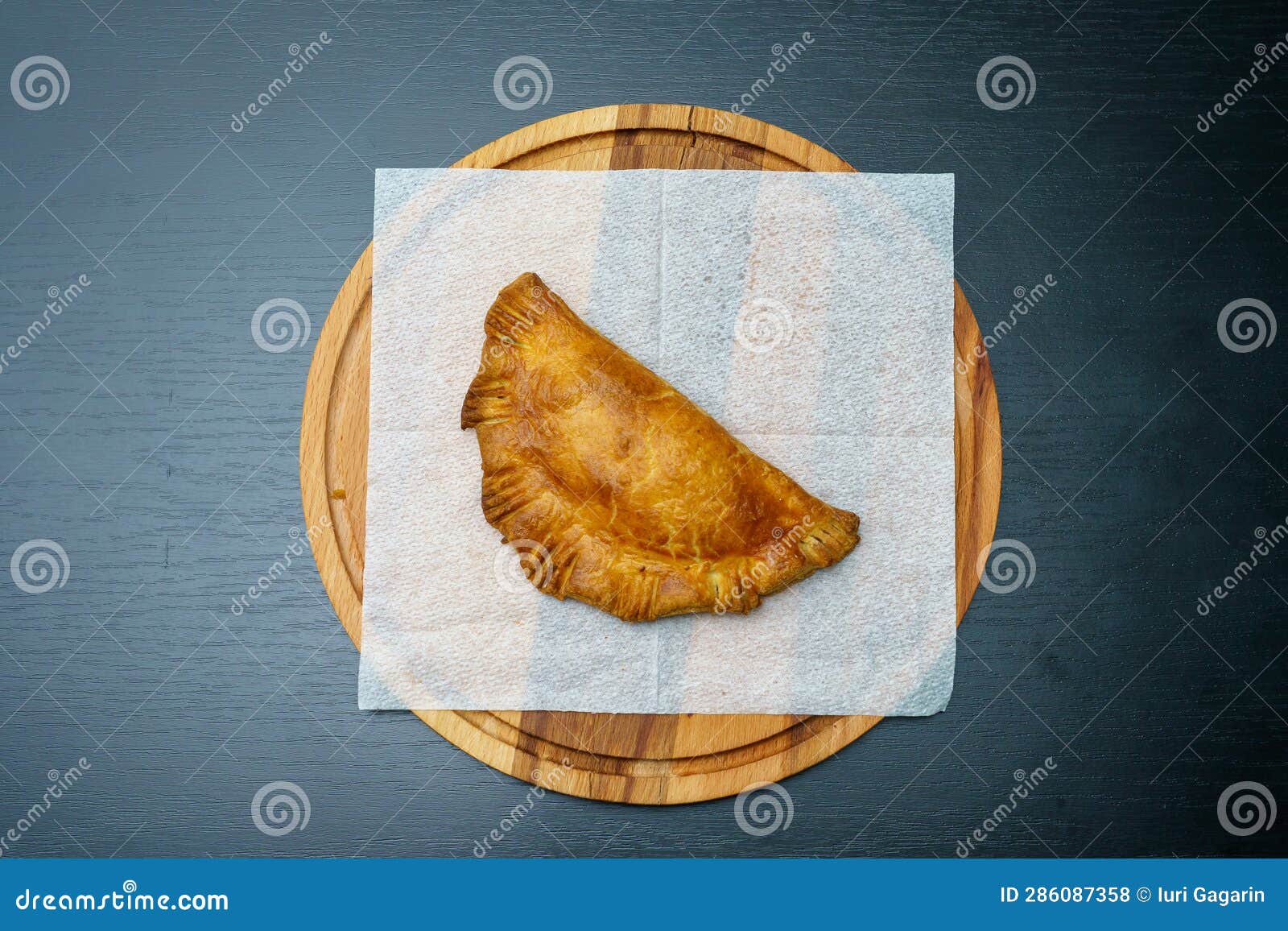 Chebureki. Appetizing Pastries. Fast Food. Snack from the Bakery for a ...