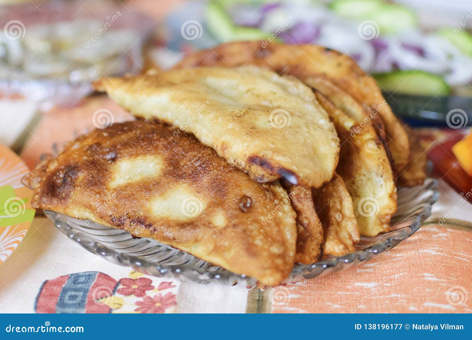 Chebureki home made stock image. Image of home, close - 138196177