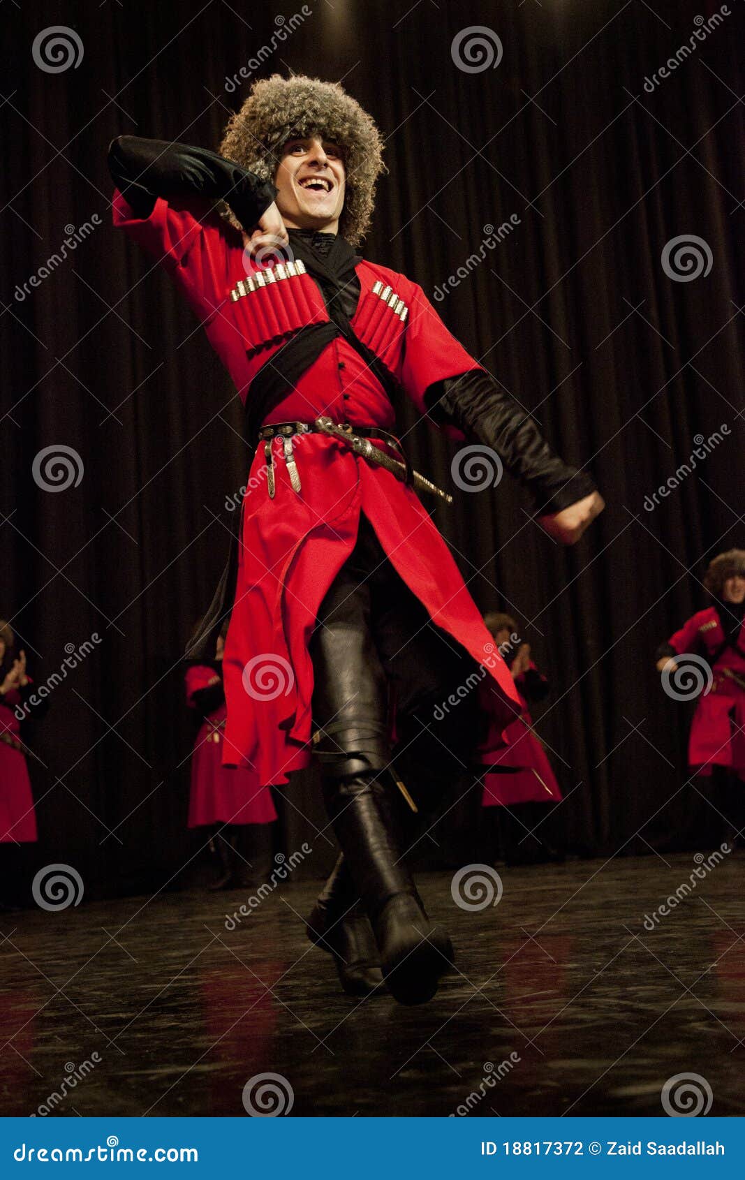 Chechen Male Dancer editorial photography. Image of adult - 18817372